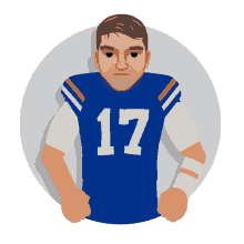 Buffalo Bills Allen Cartoon Sticker GIF | GIFDB.com