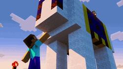 Build Stacking Minecraft Video Game GIF | GIFDB.com