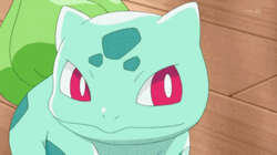 Bulbasaur Angry Side Eye Look GIF | GIFDB.com