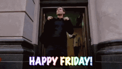 Bully Maguire Dance Happy Friday GIF | GIFDB.com