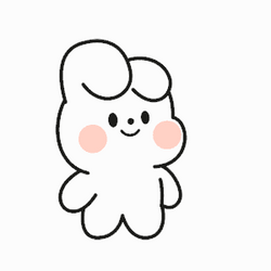 Bunny Sticker Waving Hi GIF | GIFDB.com