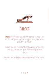 Burpee Full Body Exercise Step By Step Tutorial GIF | GIFDB.com