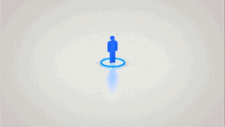 Business Human Figures With Lines Around Social Distancing GIF | GIFDB.com