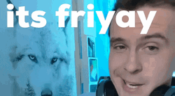 Its Friday Meme Happy Man Enjoys Friday Feeling GIF | GIFDB.com