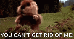 Caddyshack Gopher Can't Get Rid Of Me Dance GIF | GIFDB.com