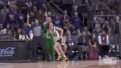 Caitlin Clark Running Hand Signals GIF | GIFDB.com