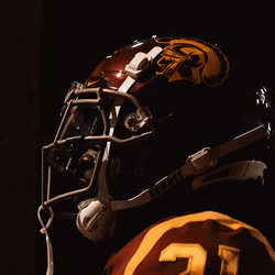 Caleb Williams Redskin Helmet GIF | GIFDB.com