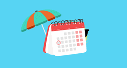 Red Calendar Days Countdown GIF | GIFDB.com