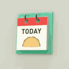 Calendar Today Looping GIF | GIFDB.com