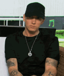 Calm Rap Sitting Eminem GIF | GIFDB.com