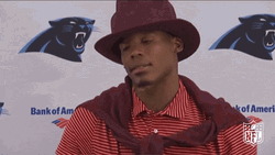 Cam Newton Subtle Nodding GIF | GIFDB.com