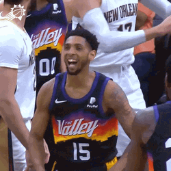 Cam Payne Shoulder Shake GIF | GIFDB.com