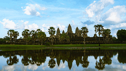 Cambodia Angkor Wat Buddhist Temple GIF | GIFDB.com