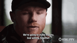Canelo Álvarez God Willing Together GIF | GIFDB.com