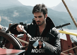 Captain Killian Hook GIF | GIFDB.com