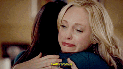 Caroline Forbes Promising To Elena GIF | GIFDB.com