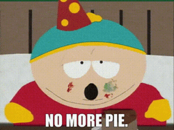 Eric Cartman No More Pie Food Coma GIF | GIFDB.com