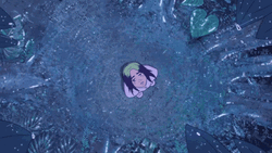 Cartoon Billie Eilish Look Up GIF | GIFDB.com