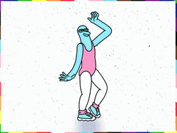 Pregnant Girl Cartoon Death Drop GIF | GIFDB.com