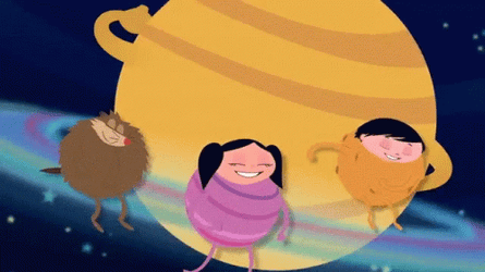 Cartoon Jupiter Dancing GIF | GIFDB.com