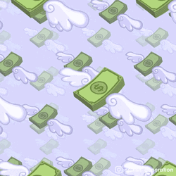 Cartoon Money Flying Away Meme GIF | GIFDB.com