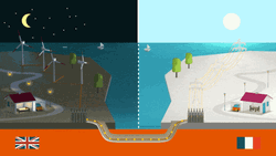 Cartoon Underground Train Tunnel GIF | GIFDB.com