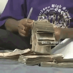 Osita Iheme Compute His Cash On Hand GIF | GIFDB.com