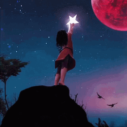 Catch Falling Animated Stars GIF | GIFDB.com