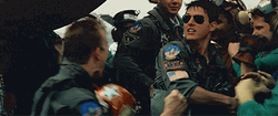 Celebrate Team Happy Hug Tom Cruise Top Gun GIF | GIFDB.com