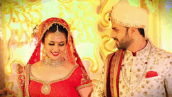 Celebrities Divyanka Tripathi And Vivek Dahiya Marriage GIF | GIFDB.com
