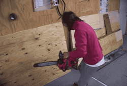 Chainsaw Laugh Crazy Spin GIF | GIFDB.com