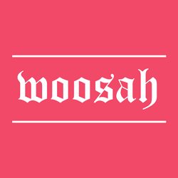 Changing Color Woosah Text GIF | GIFDB.com