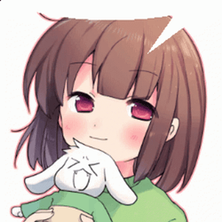 Chara Cute Smile GIF | GIFDB.com