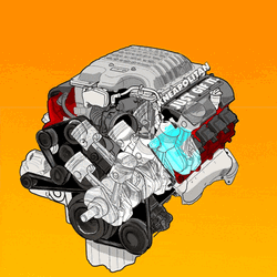 Charger Hellcat Srt GIF | GIFDB.com