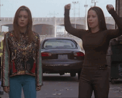 Charmed Piper Halliwell Triggering Explosion GIF | GIFDB.com
