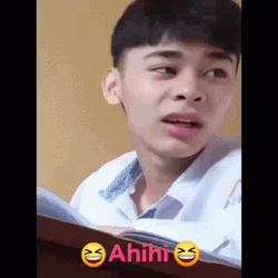 Charming School Boy Sensible Chuckle GIF | GIFDB.com