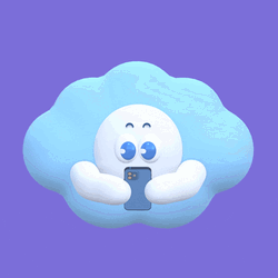 Chatgpt Cartoon Cloud Texting GIF | GIFDB.com