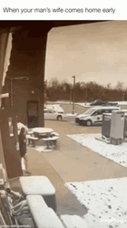 Cheating Wife Hurriedly Leaving Lover GIF | GIFDB.com