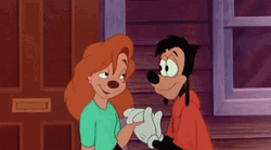 Cheek Kiss Goofy Movie GIF | GIFDB.com