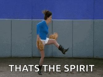 Cheerleader That's The Spirit GIF | GIFDB.com