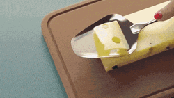 Cheese Knife Slicing Aesthetic GIF | GIFDB.com