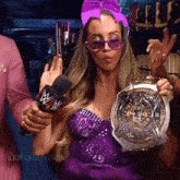 Chelsea Green Take Off Eyeglasses GIF | GIFDB.com