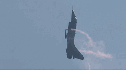 Chengdu J10 Jet Test Flight Crash GIF | GIFDB.com