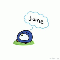 Chibird Happy June GIF | GIFDB.com
