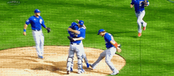 Chicago Cubs Group Hug GIF | GIFDB.com