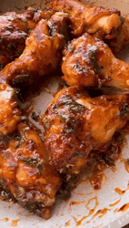 Chicken Wing In A Pan GIF | GIFDB.com
