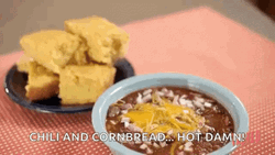 Chili And Cornbread GIF | GIFDB.com