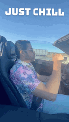 Chill Driving Mercedes Vegas Vacation GIF | GIFDB.com