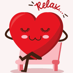 Chill Heart Relax GIF | GIFDB.com