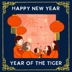 Chinese New Year 2022 Year Of Tiger GIF | GIFDB.com